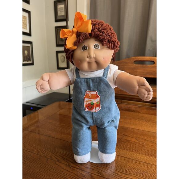 Cabbage Patch Kids | Toys | 98s Cabbage Patch Kid Brown Hair Brown Eyes ...